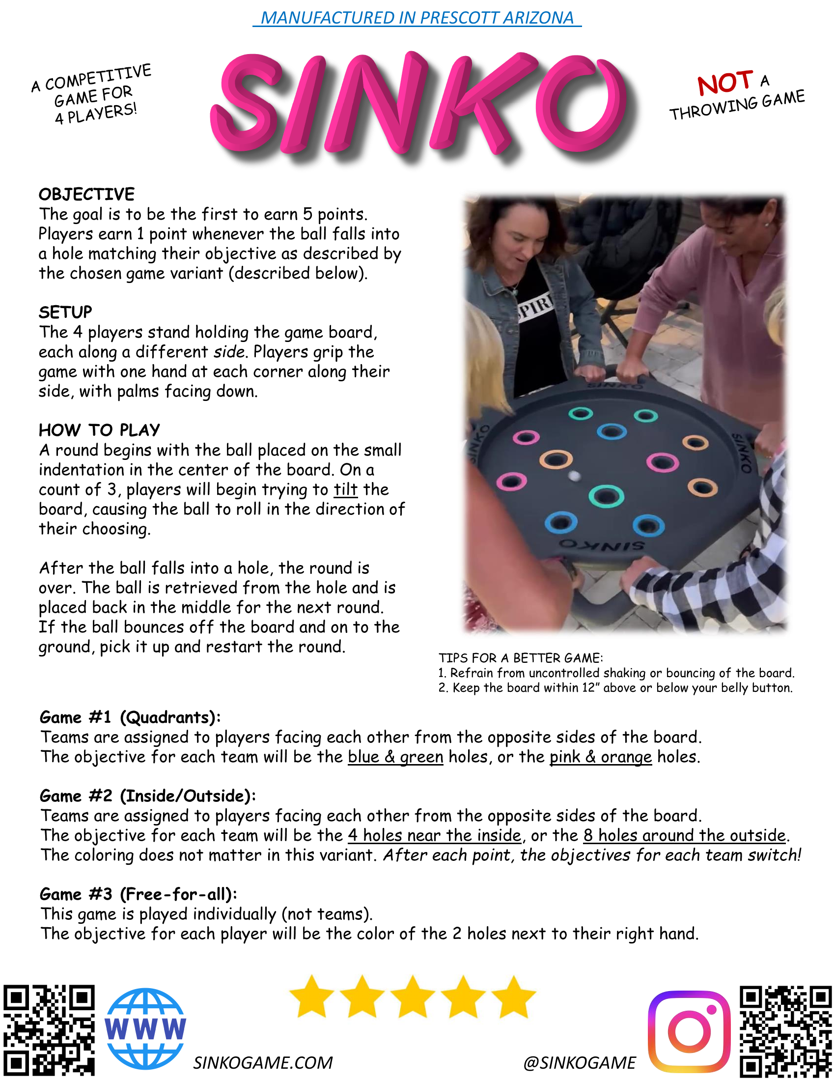 SINKO – SINKO GAME